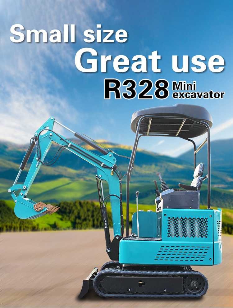 Chinese Mini Excavator Manufacturer-Rippa Mini Excavator-R328 Mini ...
