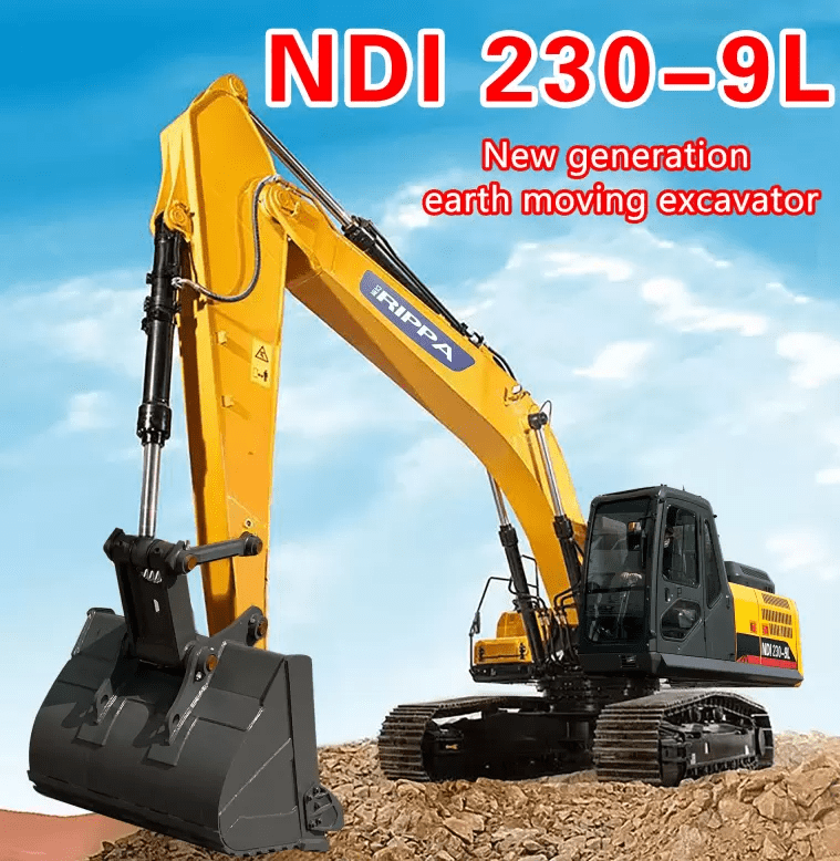 Chinese Large Excavator Manufacturer-Rippa Excavator-NDI230 Medium ...