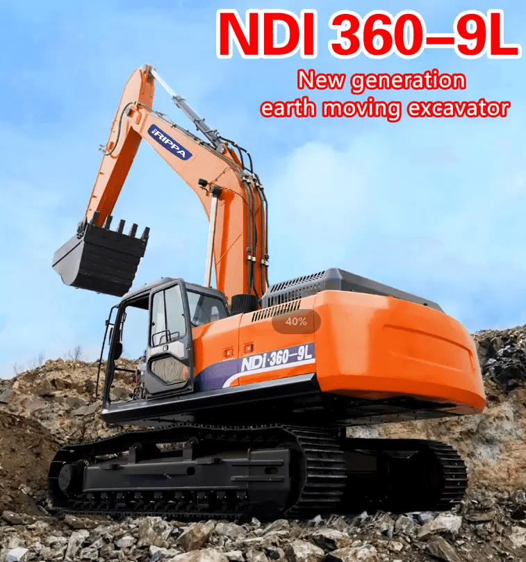 Chinese Large Excavator Manufacturer-Rippa Excavator-NDI360 Small Excavator