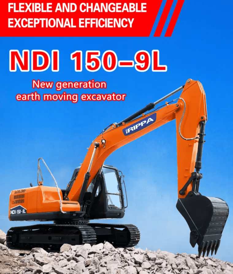 Medium excavator – NDI 150 | China Construction Equipment-Affordable ...