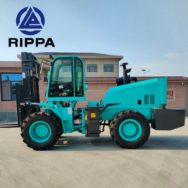 Chinese Rough Terrain Manufacturer-Rippa Rough Terrain Forklift-R555 ...