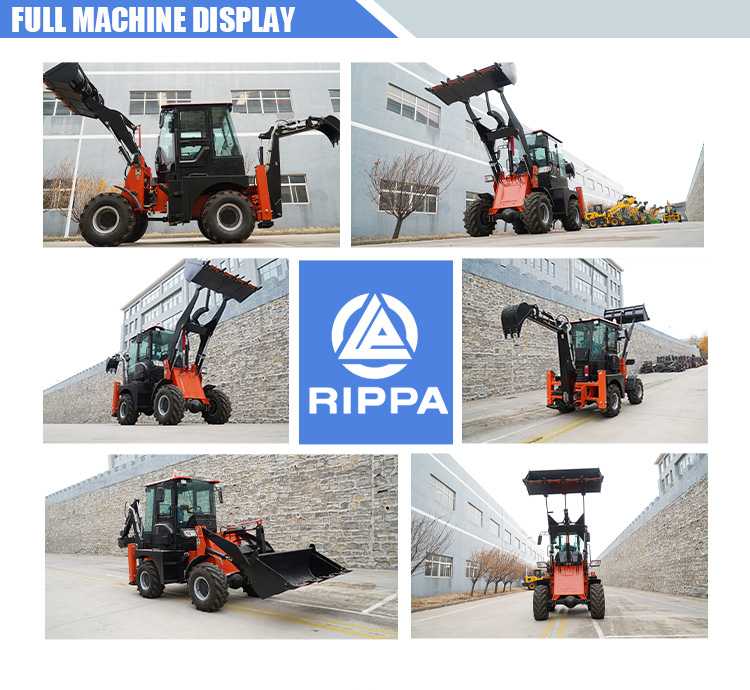 R918e Backhoe Loader - Mini Excavators For Sale - Rippa® China ...