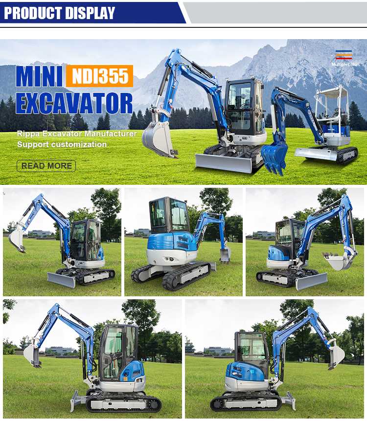 Chinese 3.5 Ton Mini Excavator - Mini Excavators For Sale - Rippa ...