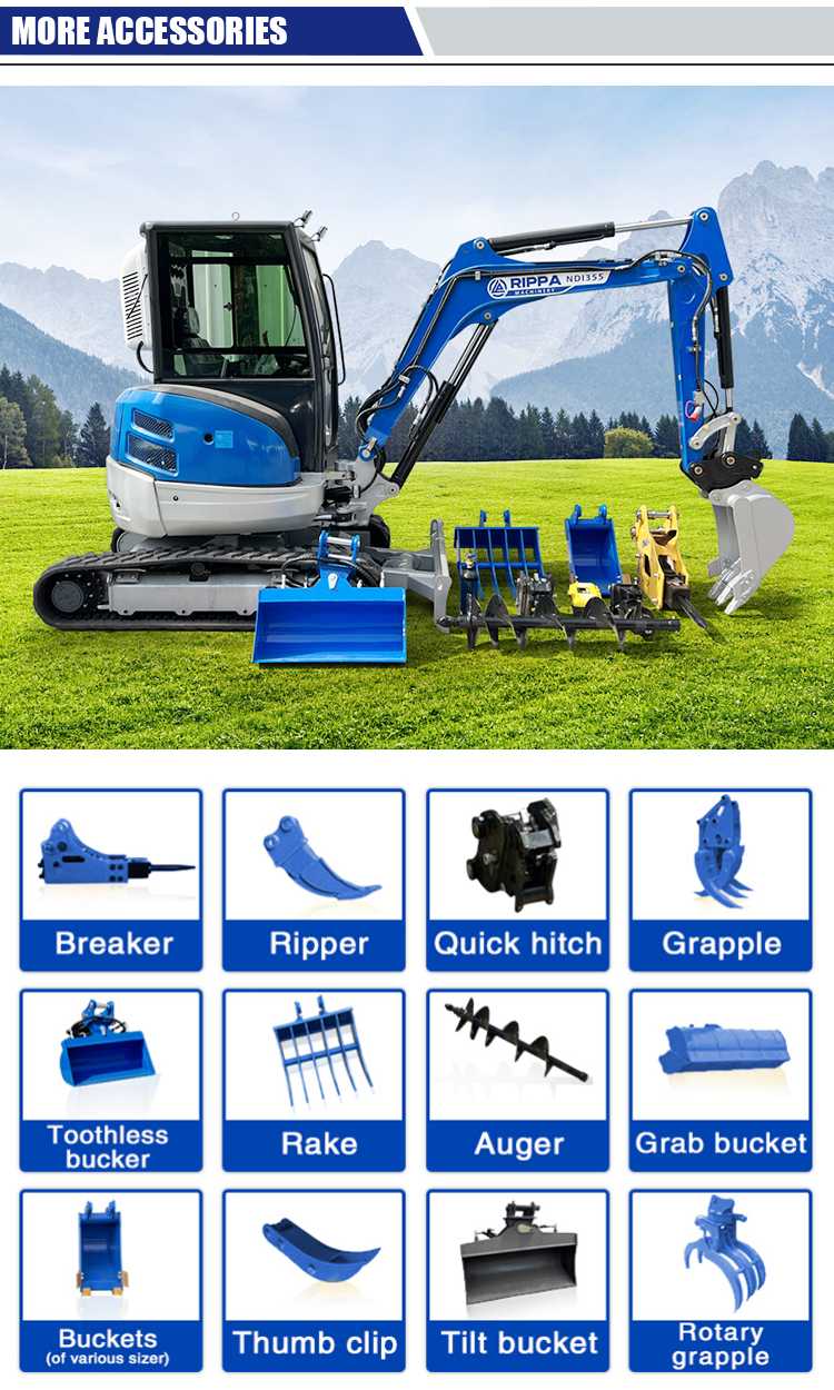 Chinese 3.5 Ton Mini Excavator - Mini Excavators For Sale - Rippa ...