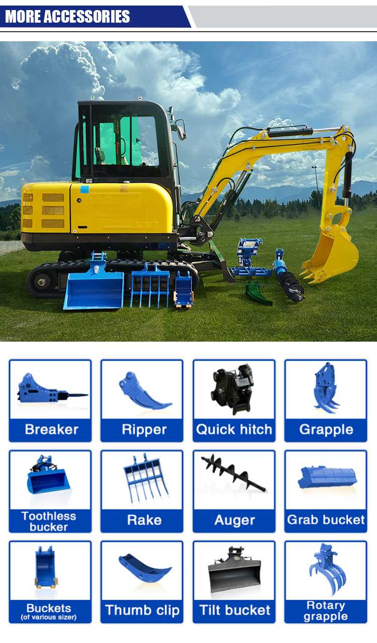 Rippa 3 Ton Mini Excavator - Mini Excavators For Sale - Rippa® China ...