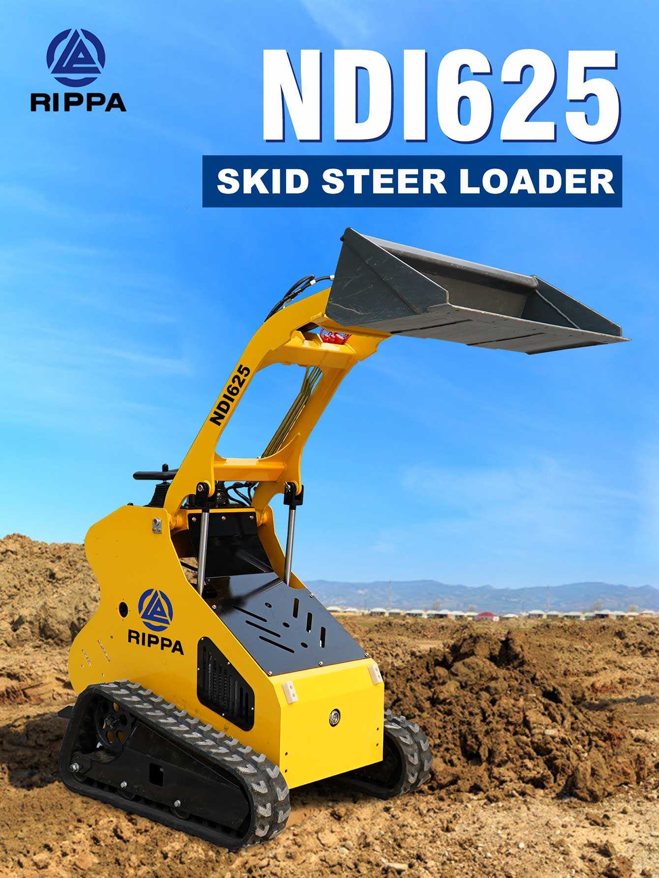 NDI625 Skid Steer Loader - Mini Excavators For Sale - Rippa® China ...