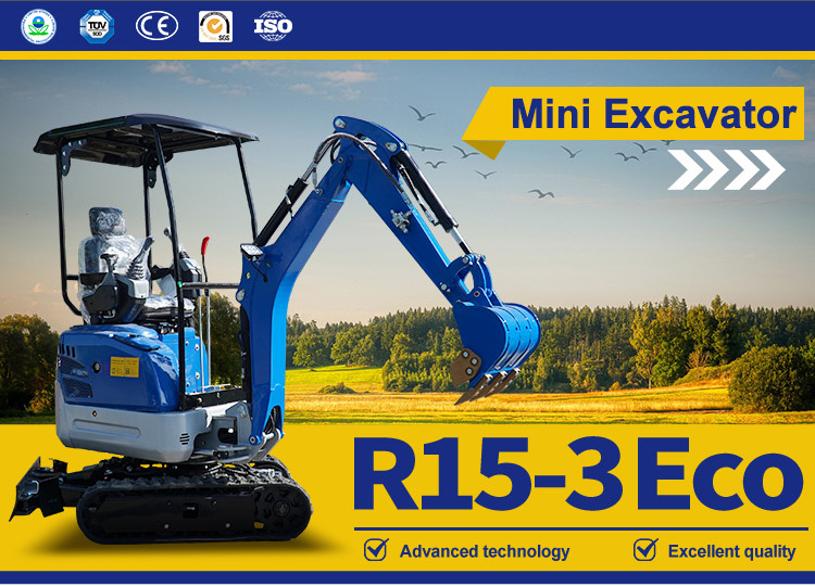 Mini Excavator R15 - Mini Excavators For Sale - Rippa® China ...