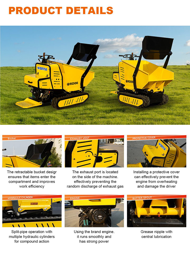 Rippa Mini Dump Truck: An Efficient and Flexible Construction Companion ...