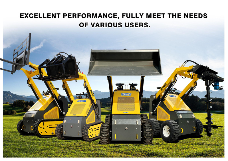 RIPPA RS04 Skid Steer Loader - Mini Excavators For Sale - Rippa® China ...