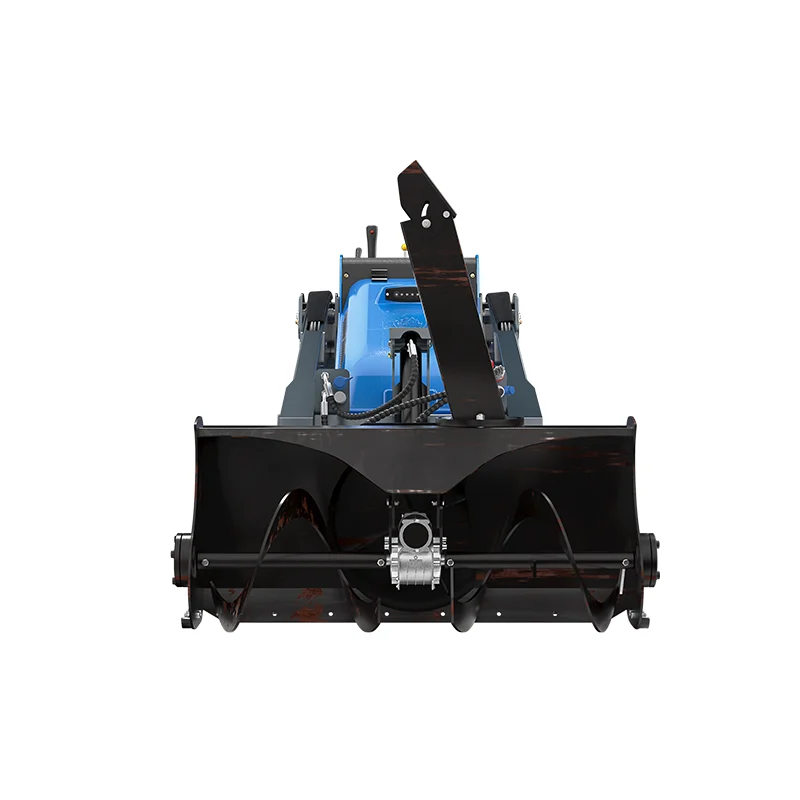 RIPPA RS06 Mini Skid Steer Loader with Snow Blower - Mini Excavators ...